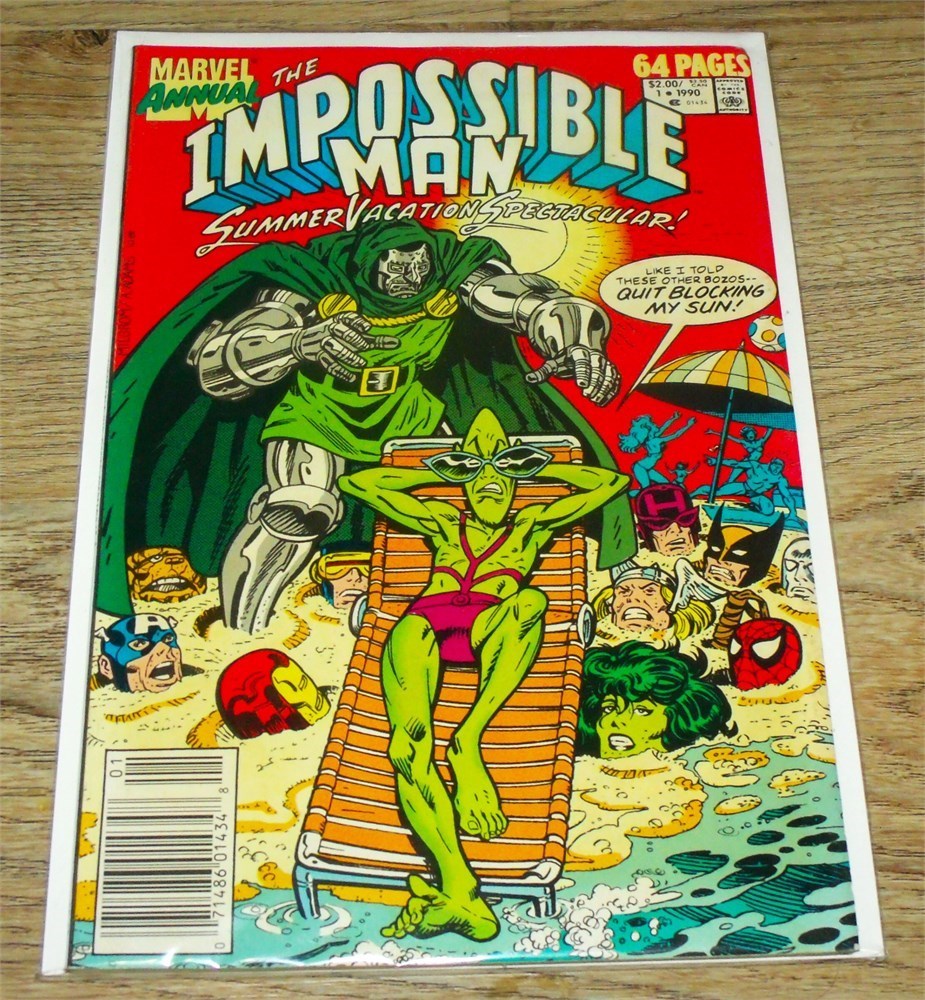 Rust Belt Revival Online Auctions - Comic book Impossible Man Marvel #1
