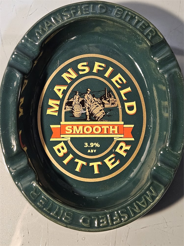 Rust Belt Revival Online Auctions - Mansfield Bitter Vintage Ceramic ...