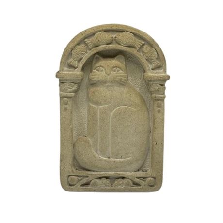 Rust Belt Revival Online Auctions - Carruth Studios Cat Wall Hanging