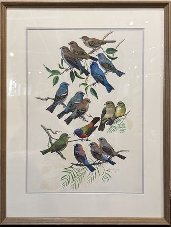 Rust Belt Revival Online Auctions - Diane Pierce, 1982 Signed Bunting ...