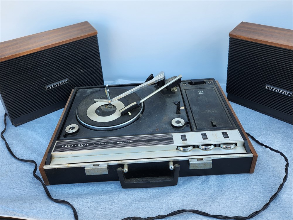 Rust Belt Revival Online Auctions - Vintage Panasonic SG-634 Stereo ...