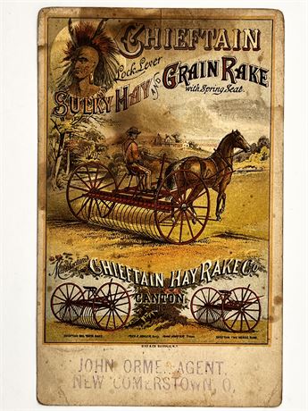 Rust Belt Revival Online Auctions - 19th Century Canton Ohio Chieftan ...