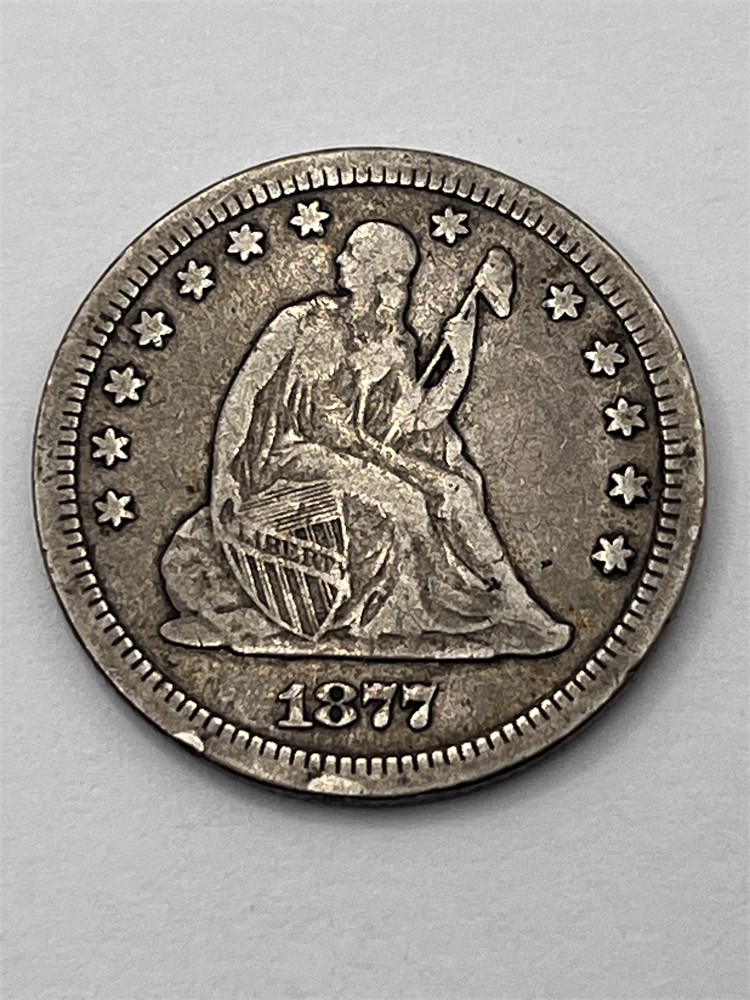 Rust Belt Revival Online Auctions - 1877-CC Quarter 1877 Carson City ...