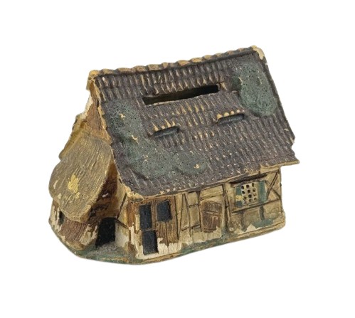Rust Belt Revival Online Auctions - Miniature Ceramic House Coin Bank