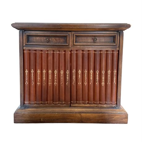 Rust Belt Revival Online Auctions - Faux Library Book Side Table