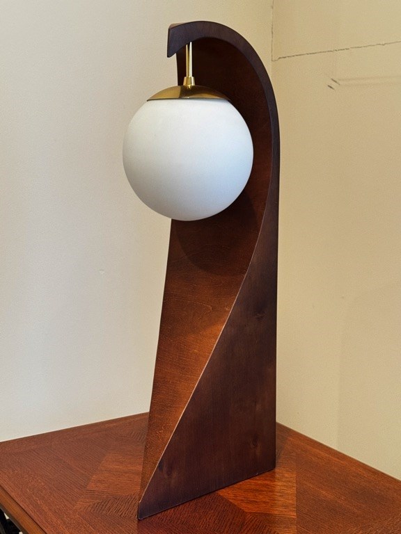 Rust Belt Revival Online Auctions - MCM Modeline Wave Table Lamp