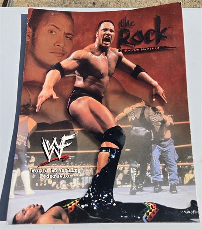 Rust Belt Revival Online Auctions - WWF Wrestling Rock Dwayne Johnson 2 ...