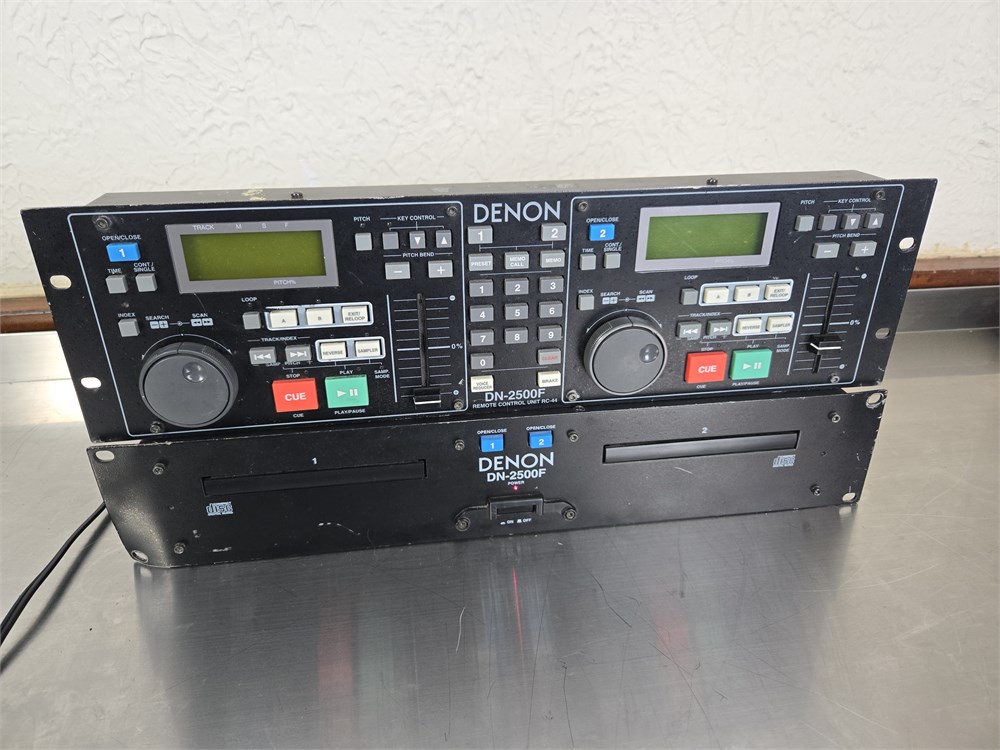 Rust Belt Revival Online Auctions - RARE DENON DN-2500F Remote Control ...