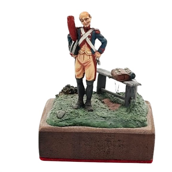 Rust Belt Revival Online Auctions - Artillery Officer, 1812 War Plaster ...