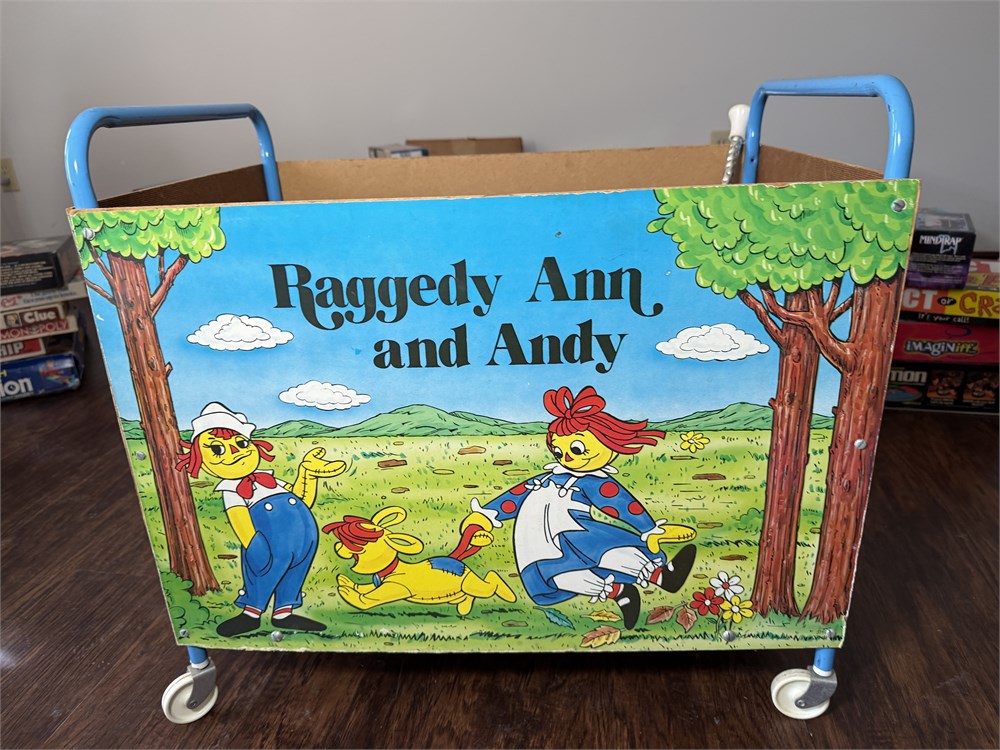 Rust Belt Revival Online Auctions - Vintage Raggedy Ann and Andy Toy ...