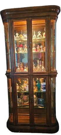 Rust Belt Revival Online Auctions - Lighted Curio Display Cabinet