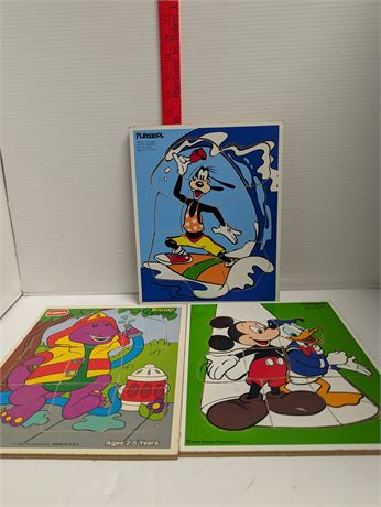 Rust Belt Revival Online Auctions - Barney & Mickey & Donald Duck ...