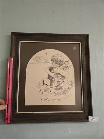 Rust Belt Revival Online Auctions - "Good Morning", Greg Kempf, Signed ...