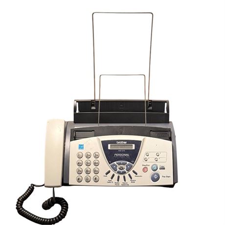Rust Belt Revival Online Auctions - Brother Fax Machine Model Fax-575 ...