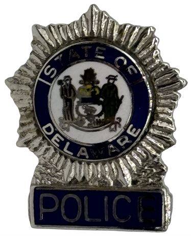Rust Belt Revival Online Auctions - Delaware State Police Badge Pin