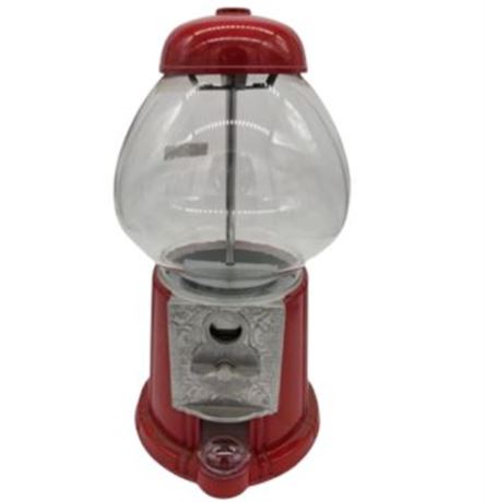 Rust Belt Revival Online Auctions - Vintage Red Metal Gumball Machine ...