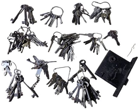 Rust Belt Revival Online Auctions - Vintage Skeleton Keys ...