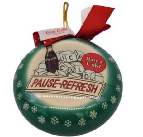 Rust Belt Revival Online Auctions - Vintage Coca-Cola Ornament Pause ...