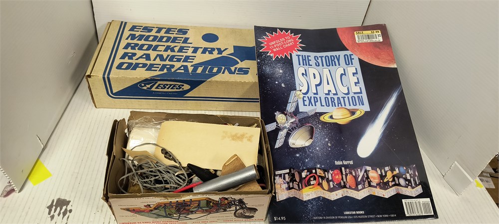 Rust Belt Revival Online Auctions - Estes Rocket Parts & The Story Of ...