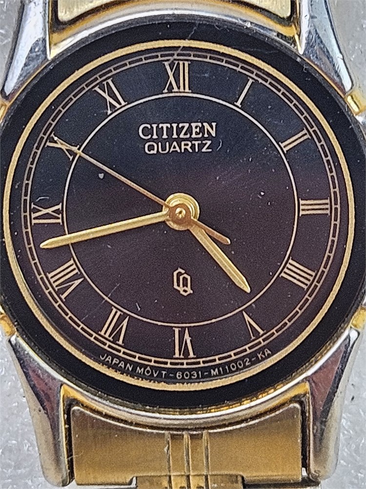 Rust Belt Revival Online Auctions - Citizen Black Face Watch