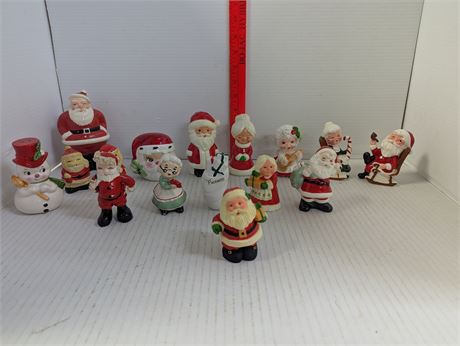 Rust Belt Revival Online Auctions - Vintage Christmas Salt & Pepper ...
