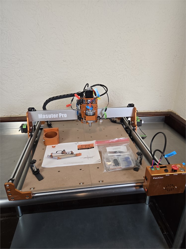 Rust Belt Revival Online Auctions - FoxAlien Masuter Pro CNC Router ...