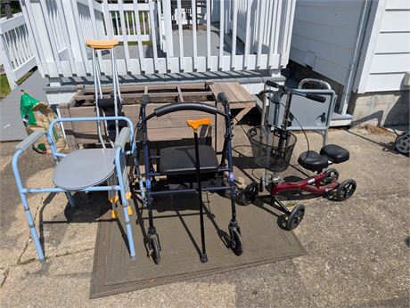 Rust Belt Revival Online Auctions - Scooter, Walkers, Crutches and More