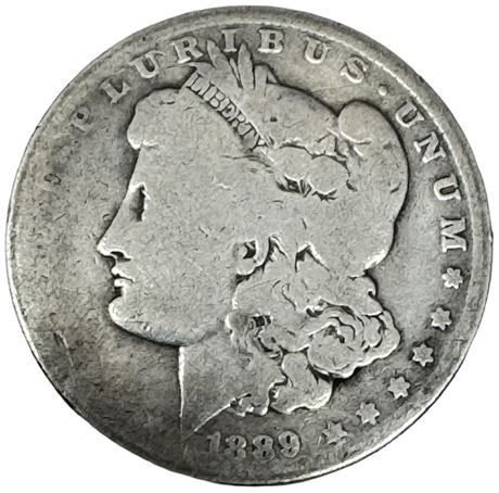 Rust Belt Revival Online Auctions - 1889 O US Barber Silver Dollar Coin