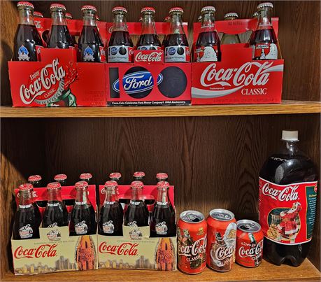 Rust Belt Revival Online Auctions - Coca Cola Collectible Bottles ...