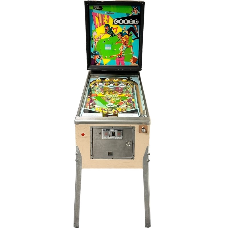 Rust Belt Revival Online Auctions - Williams 1968 Cue-T Pinball Machine