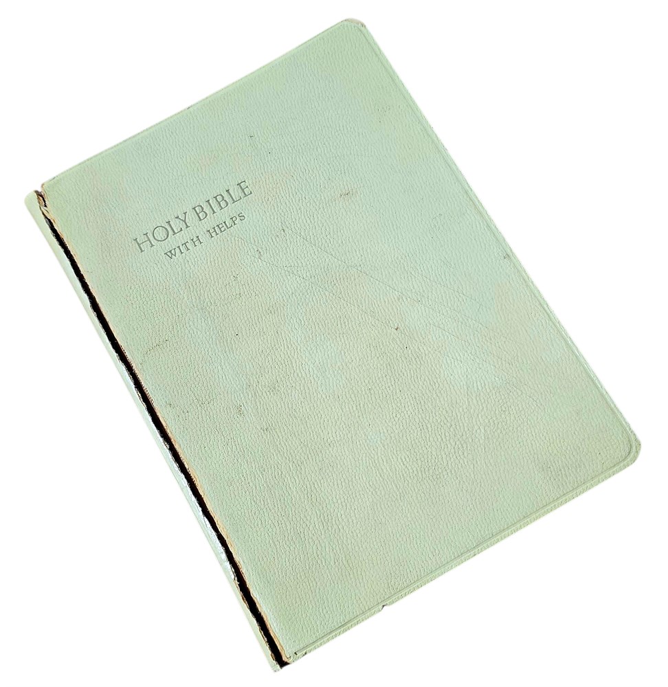 Rust Belt Revival Online Auctions - Vintage Holy Bible containing Old ...