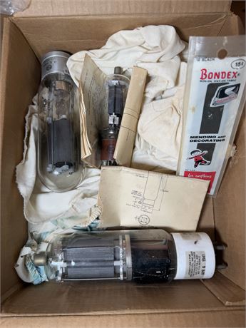 Rust Belt Revival Online Auctions - US Navy Class B Modulator Tubes