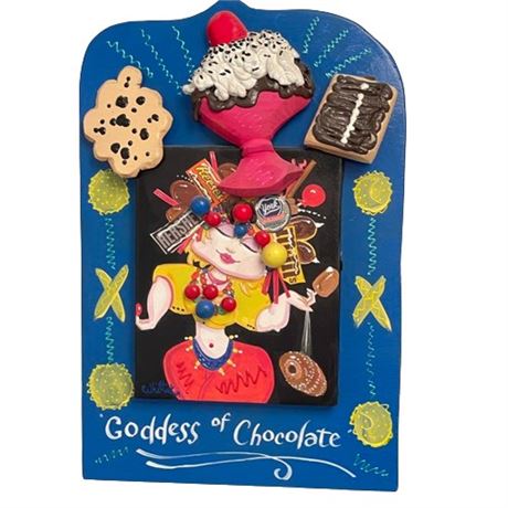 Rust Belt Revival Online Auctions - Goddess of Chocolate Wall Art