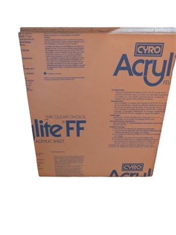 Rust Belt Revival Online Auctions - (8) Cyro Acrylic Sheets