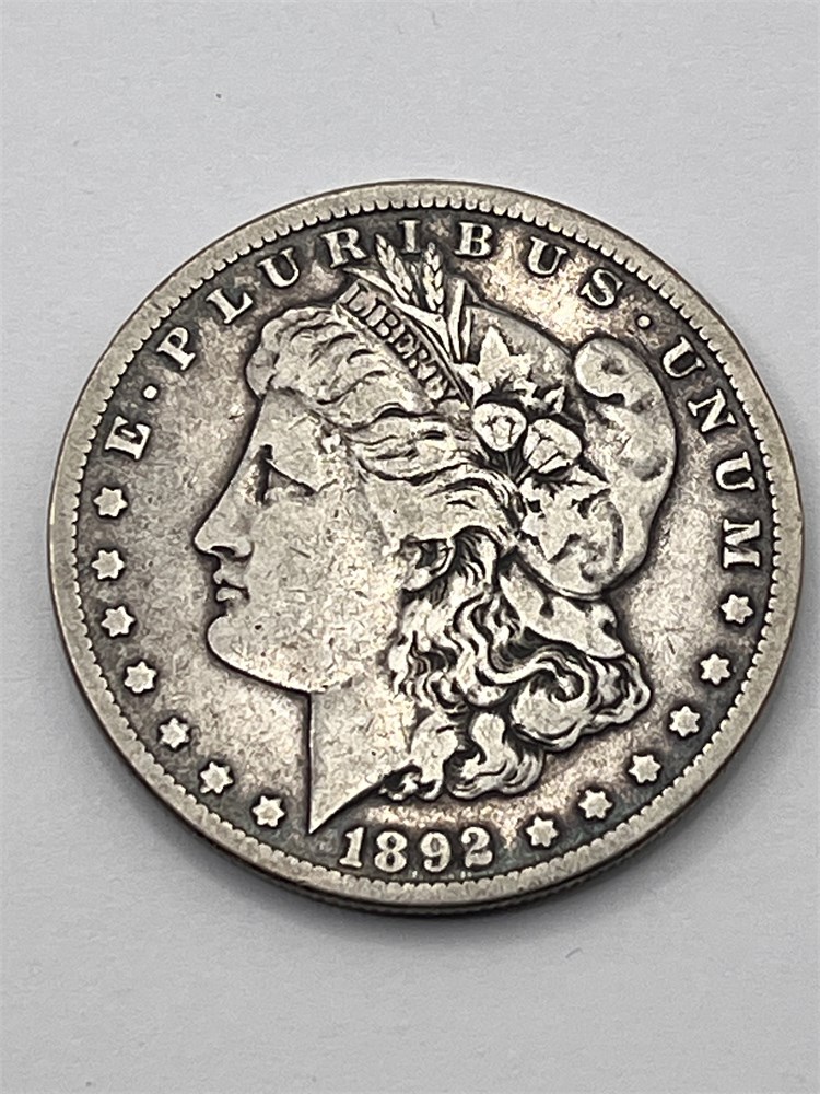 Rust Belt Revival Online Auctions - 1892-CC Morgan Silver Dollar Coin