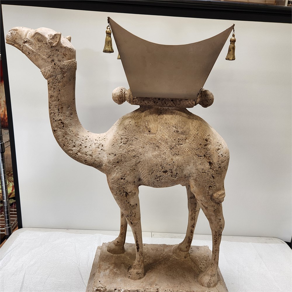 Rust Belt Revival Online Auctions - Stone Camel Statue